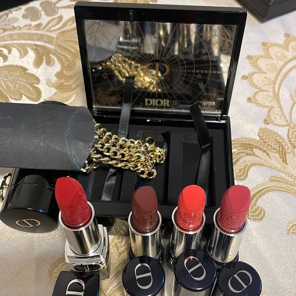 Dior | Makeup | Dior 5pc Limited Edition Rouge Dior Lipstick Set New ...